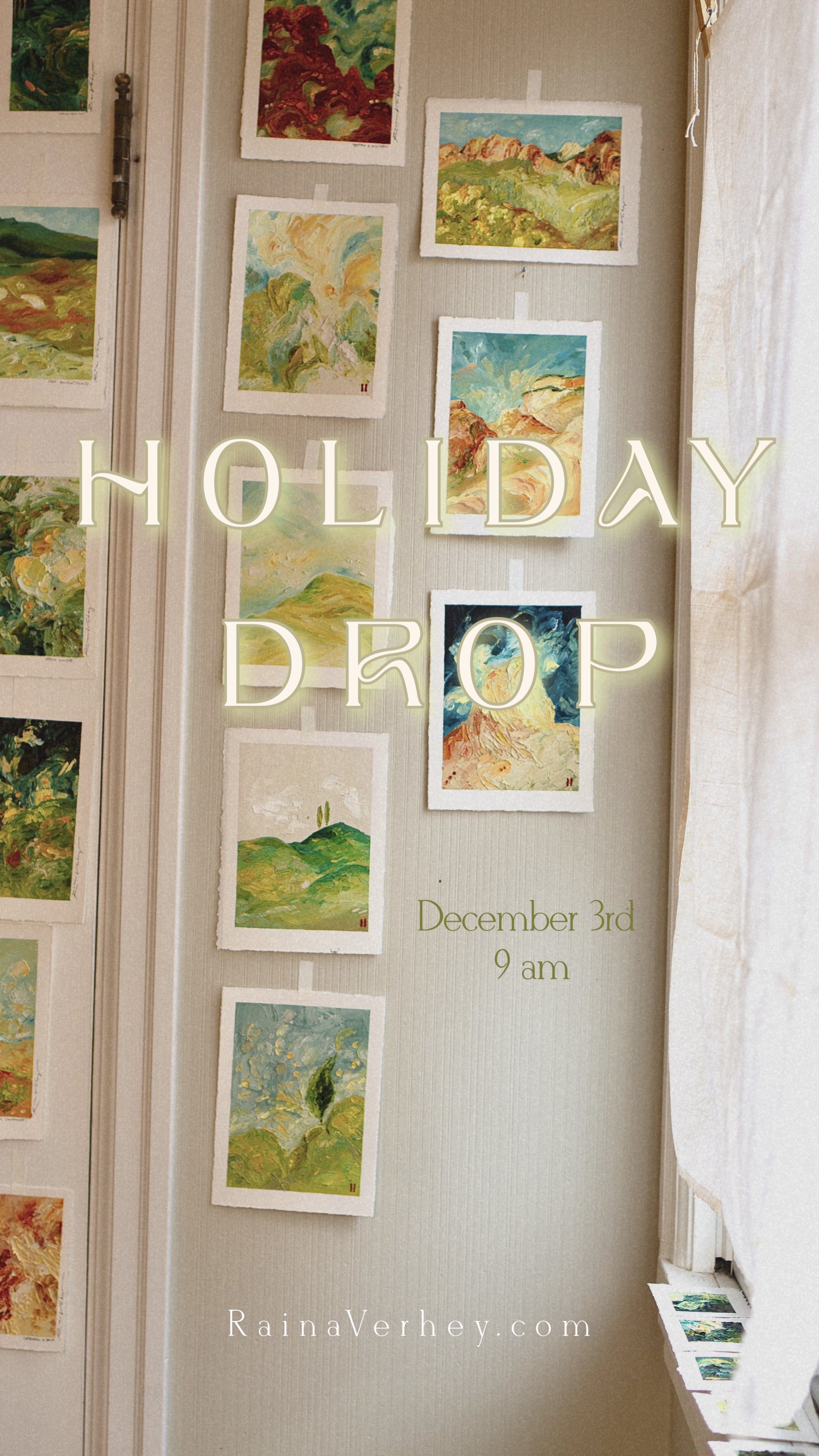 Holiday Art Drop – Raina Verhey Fine Art